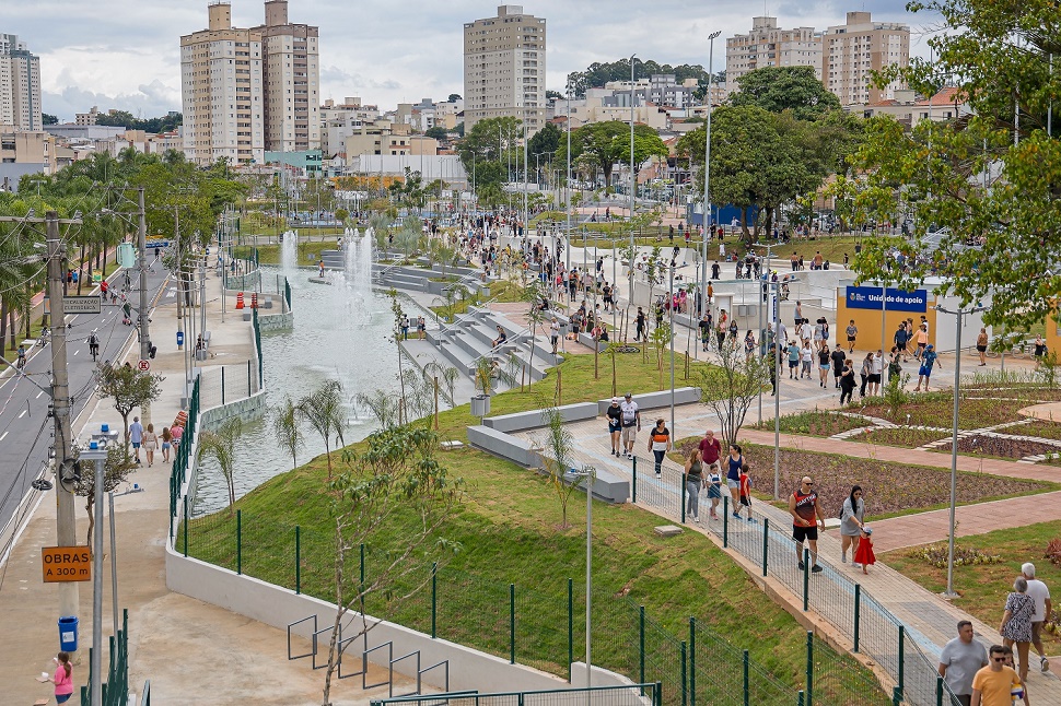 Prefeitura de São Caetano inaugura parque linear na Kennedy e entrega ...